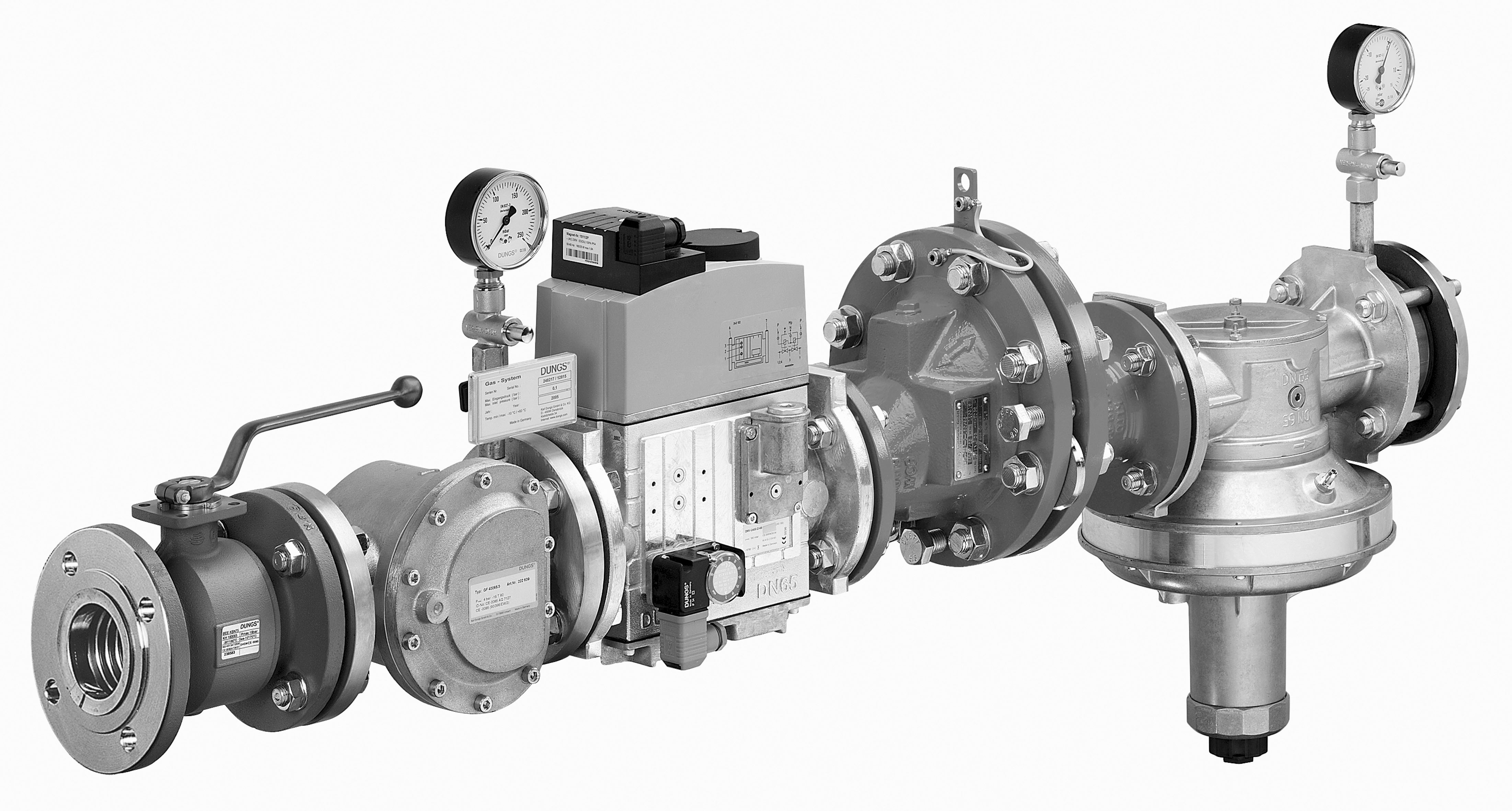 Dungs Gas Train for engines/gensets // Techrite Controls Australia