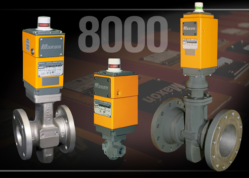 Maxon 8000 Series Electro-Pneumatic Gas Shutoff & Vent Valves (AGA ...
